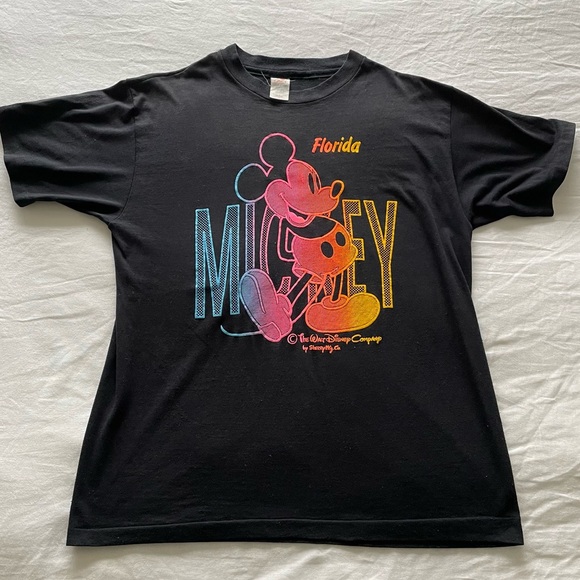 Shirts | Vintage Disney Mickey Mouse Orlando Fl Mouse Tee By Sherry Mfg ...